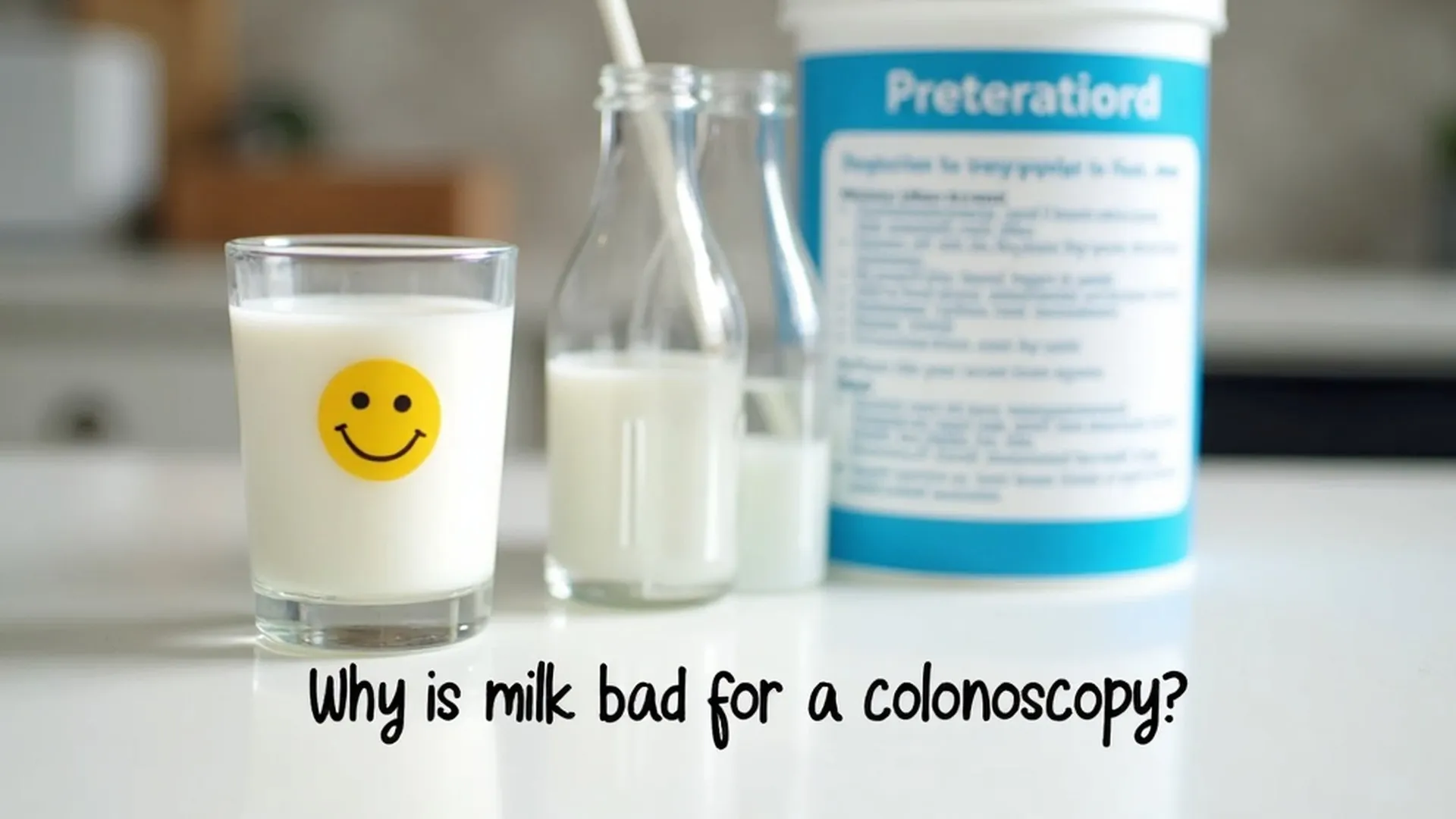 why is milk bad for a colonoscopy? - Test Food Kitchen