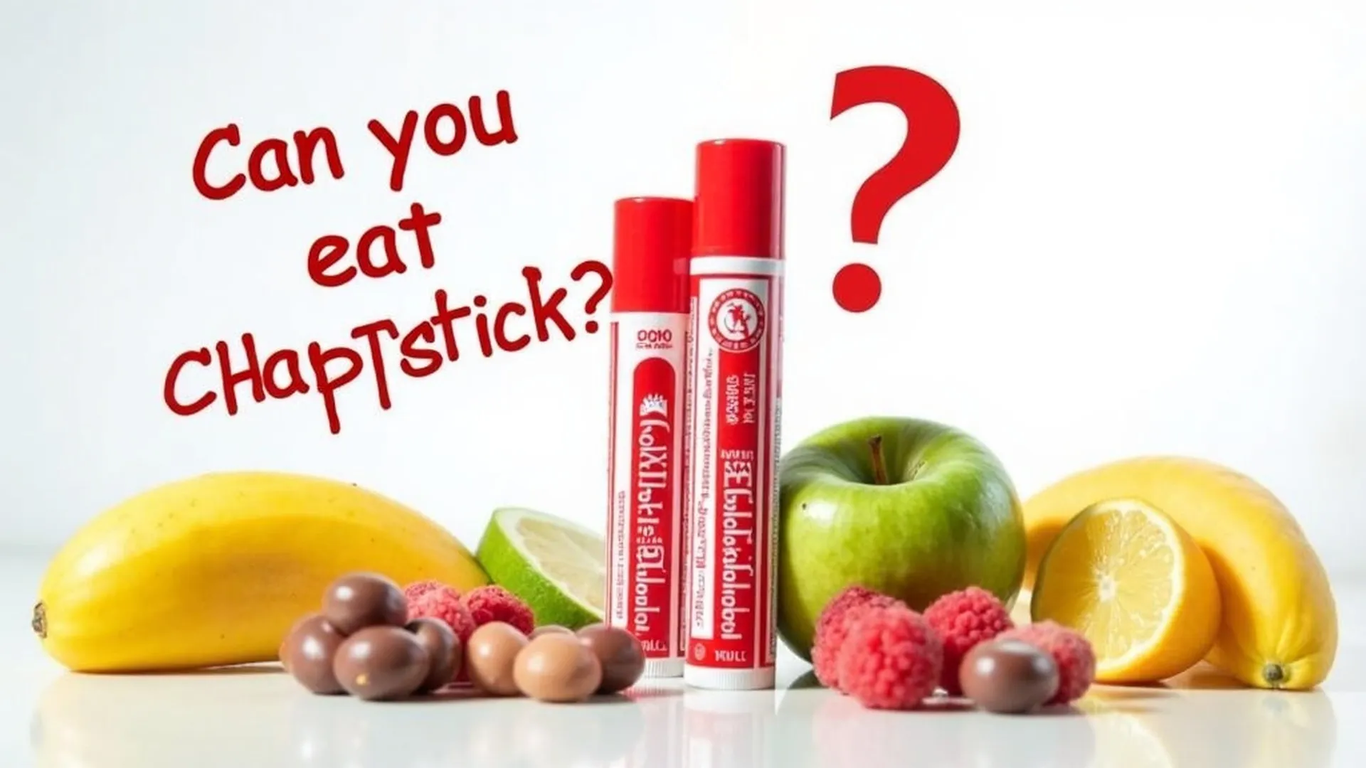 can you eat chapstick? - Test Food Kitchen