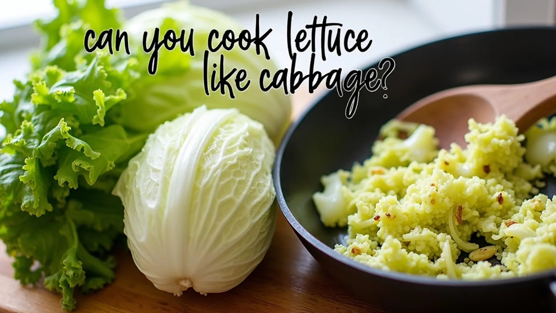 can you cook lettuce like cabbage? - Test Food Kitchen