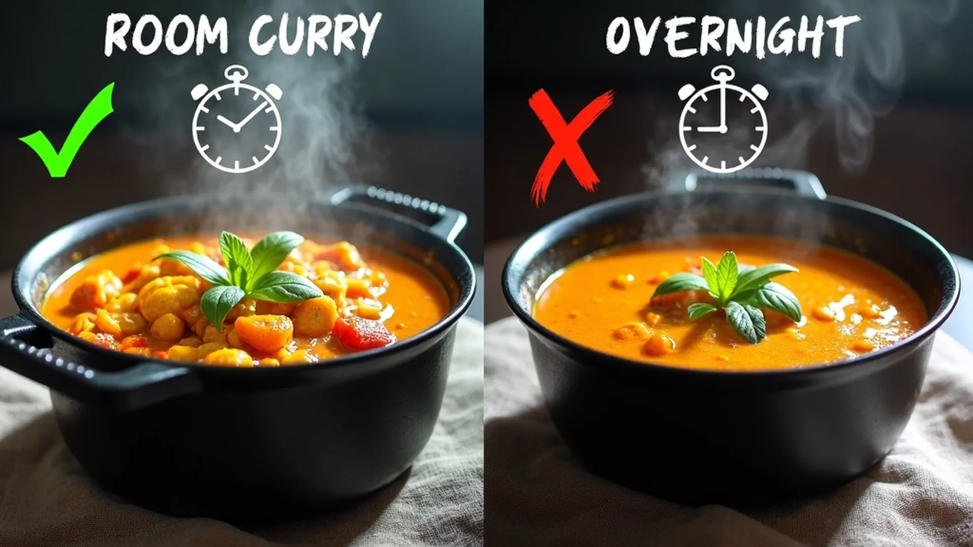 can you leave curry out overnight? - Test Food Kitchen