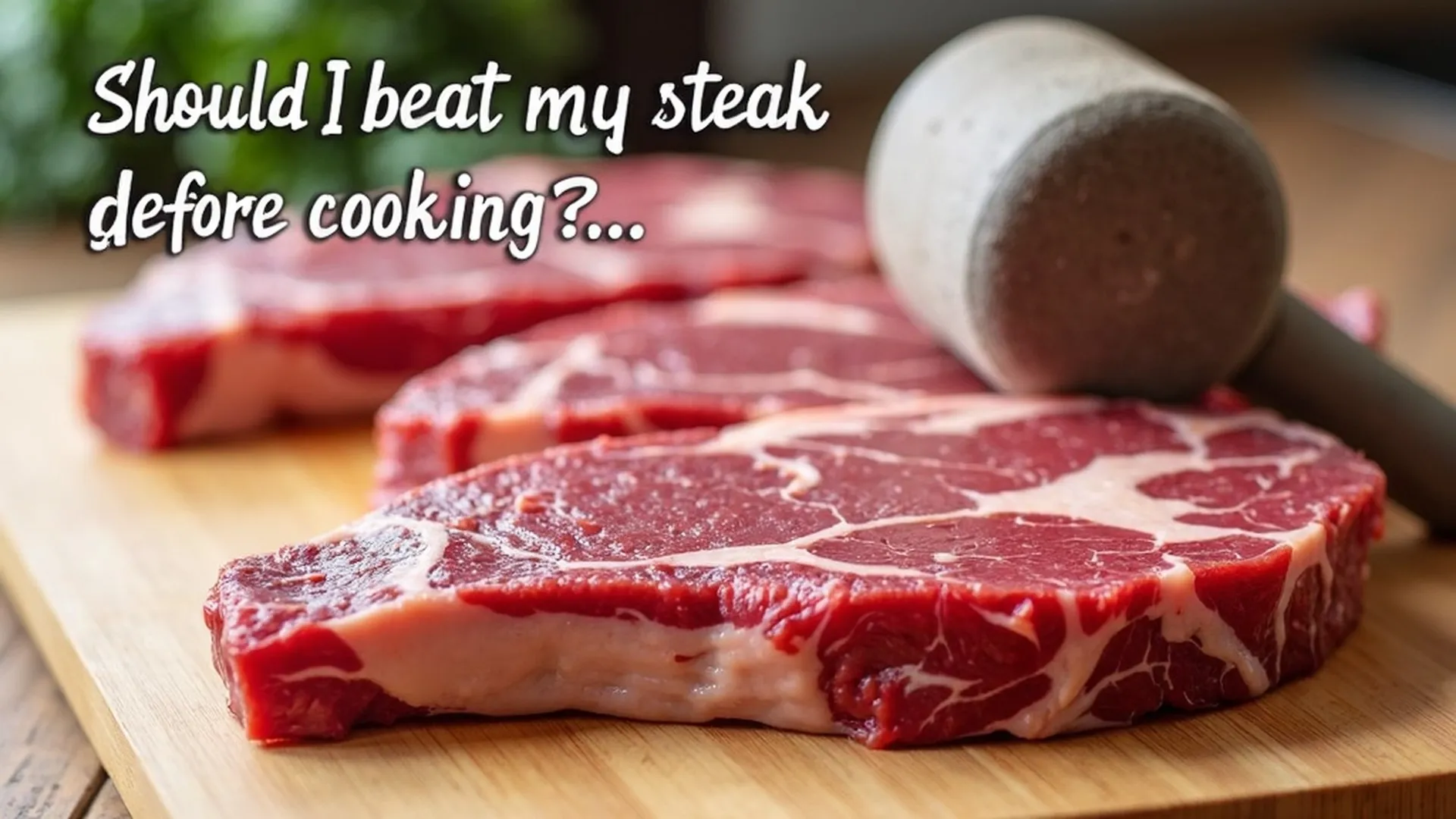 should i beat my steak before cooking? - Test Food Kitchen