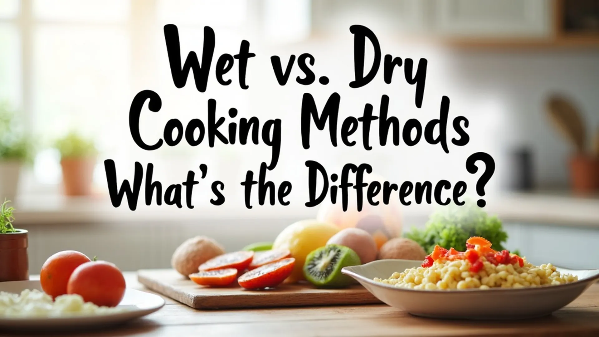 what are wet and dry cooking methods? - Test Food Kitchen