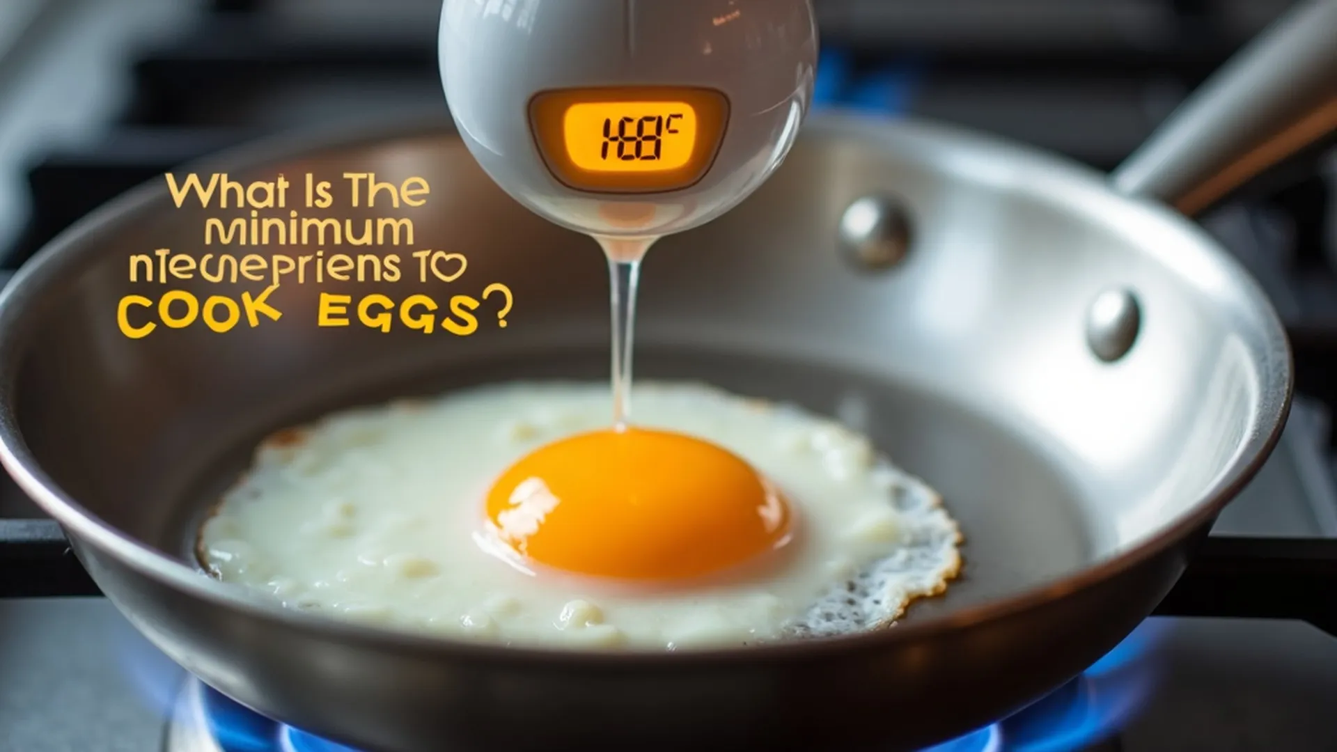 what is the minimum temperature to cook eggs? - Test Food Kitchen