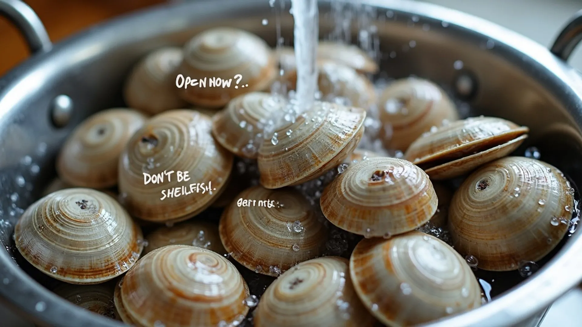 are clams bad if they are open before cooking? - Test Food Kitchen