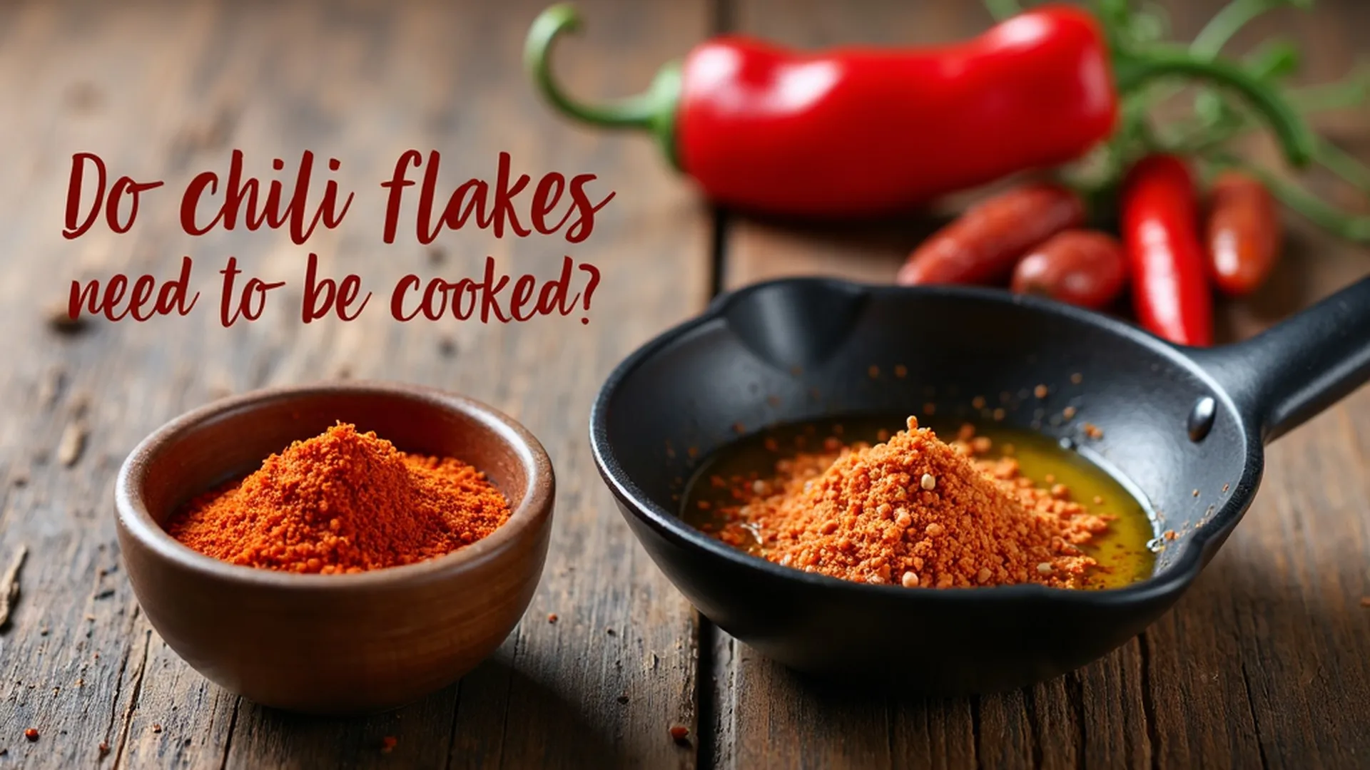 do chilli flakes need to be cooked? - Test Food Kitchen