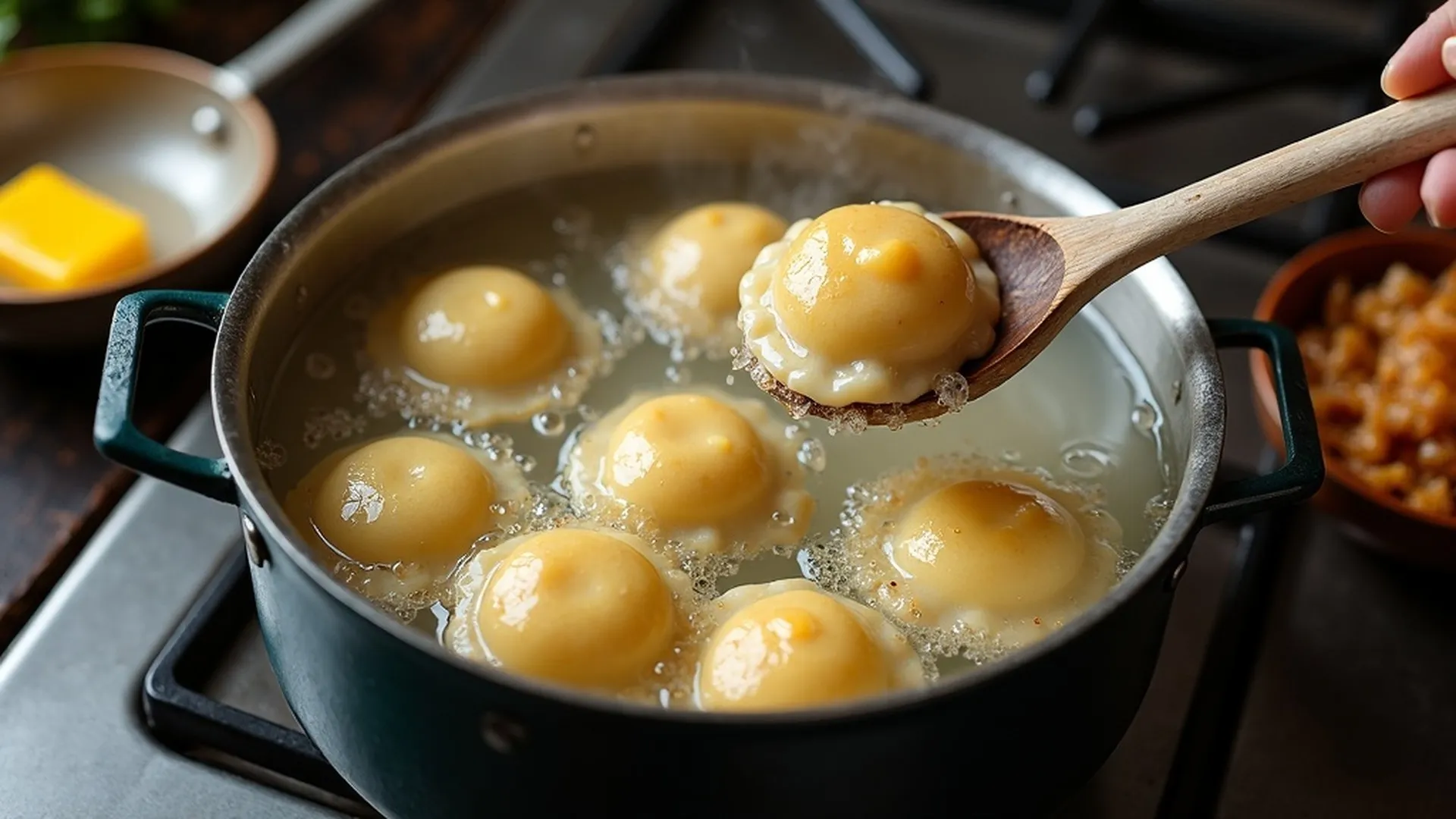 how do you know when perogies are done boiling? - Test Food Kitchen