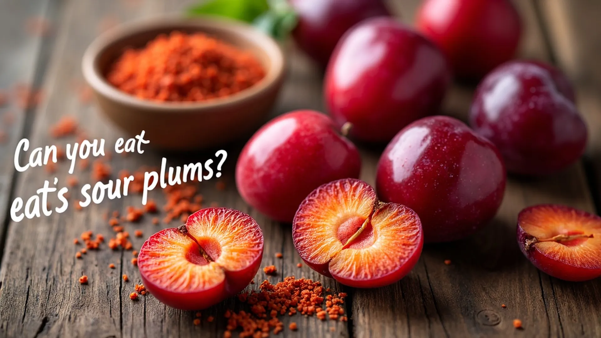 can you eat sour plums? - Test Food Kitchen