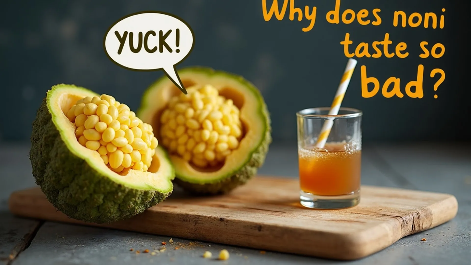 why does noni taste so bad? - Test Food Kitchen