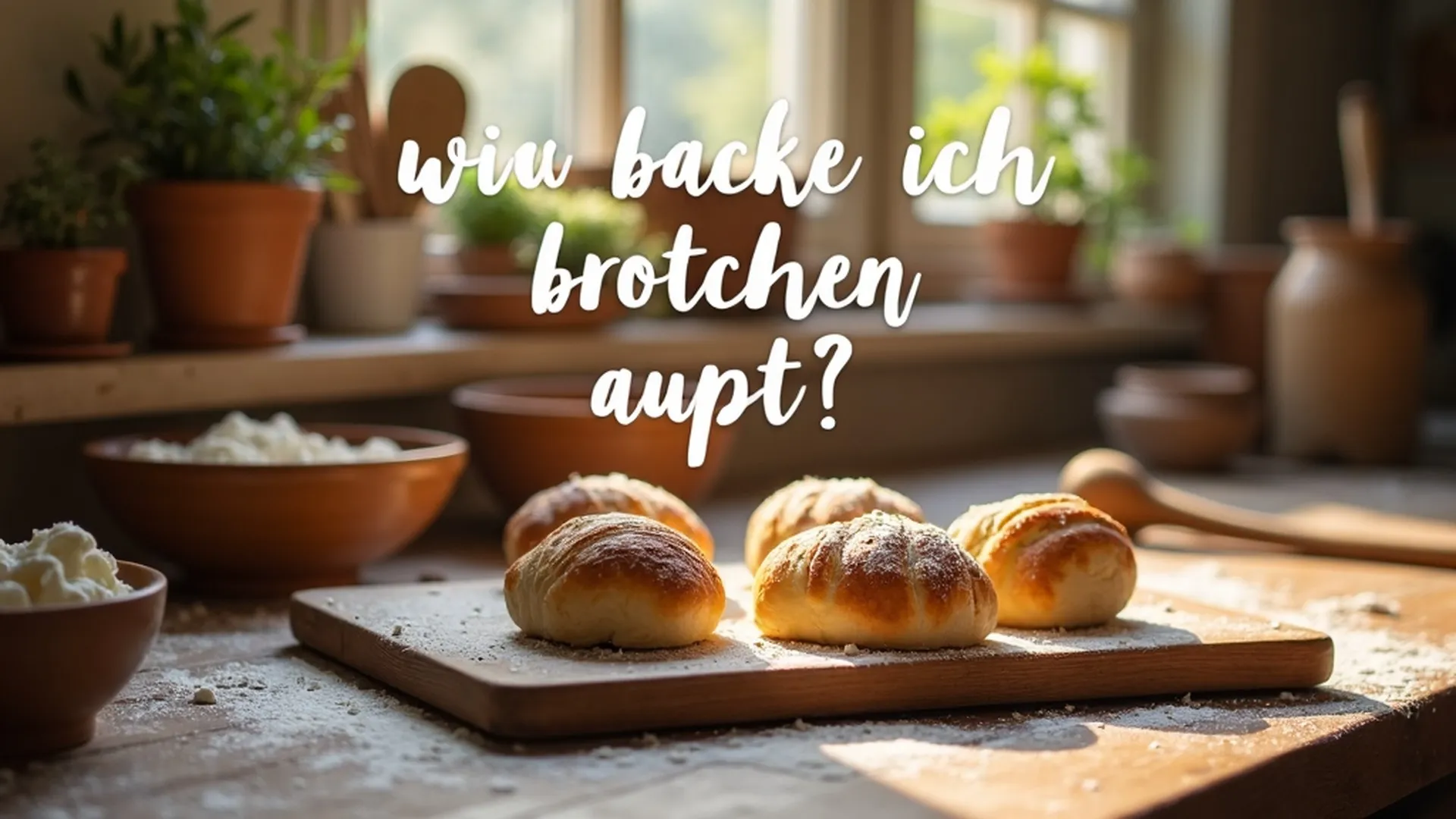 wie backe ich brotchen auf? - Test Food Kitchen