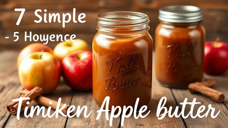 7 Simple Tips to Thicken Your Apple Butter - Test Food Kitchen