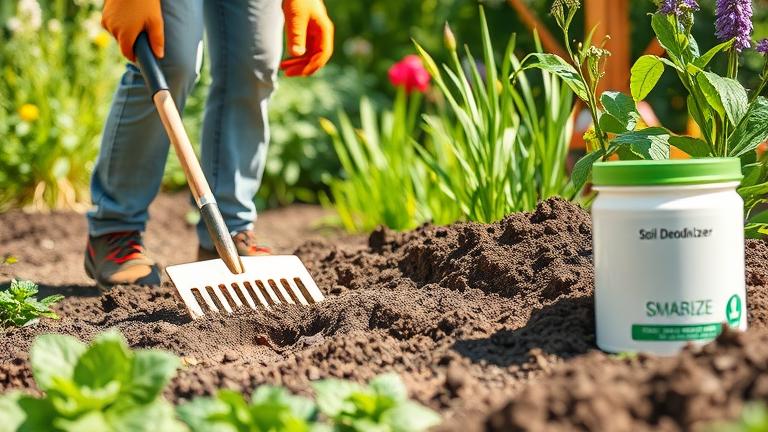 how do you get rid of smelly soil? - Test Food Kitchen