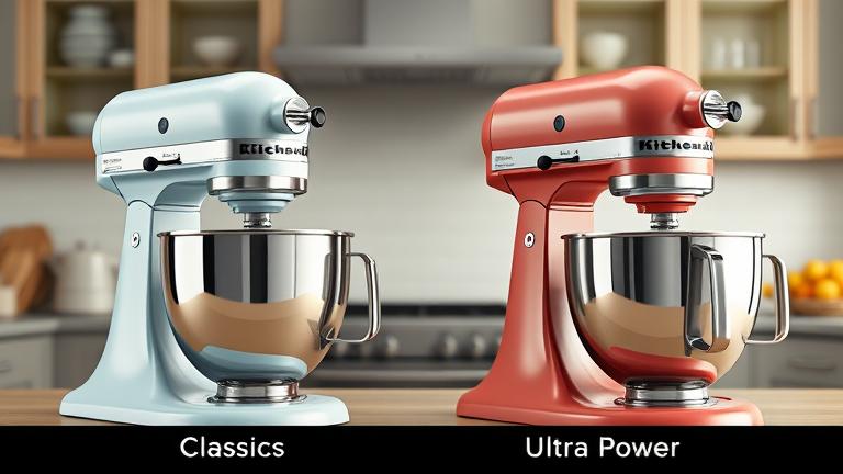 what is the difference between kitchenaid classic and ultra power ...