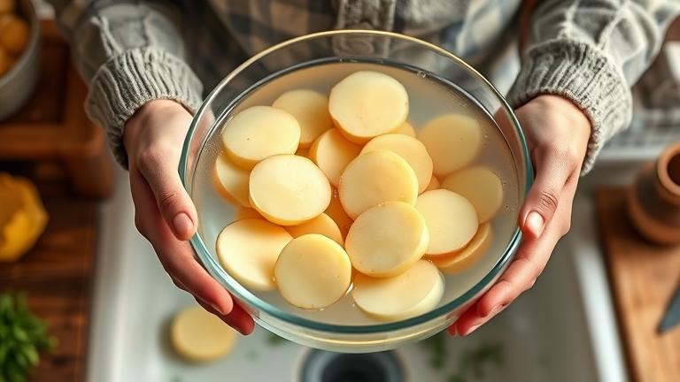 why soak potatoes in cold water before cooking? - Test Food Kitchen