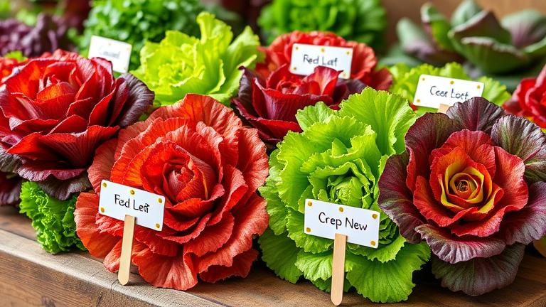 which lettuce has red and green varieties? - Test Food Kitchen