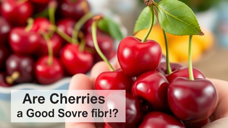 are cherries a good source of fiber? - Test Food Kitchen