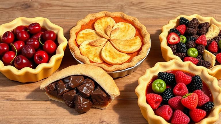 what are 4 types of fillings that could be used in a pie? - Test Food ...