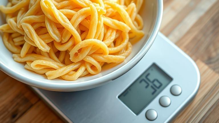 how much does a cup of cooked pasta weigh? - Test Food Kitchen