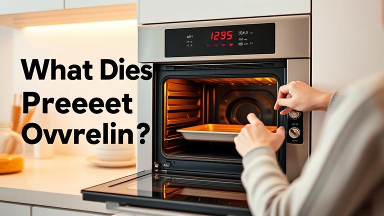what does preheat oven mean? - Test Food Kitchen