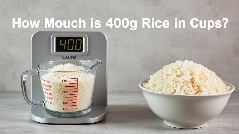 how much is 400g rice in cups? - Test Food Kitchen