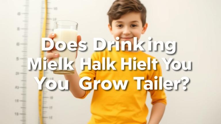 does drinking milk help you grow taller? - Test Food Kitchen
