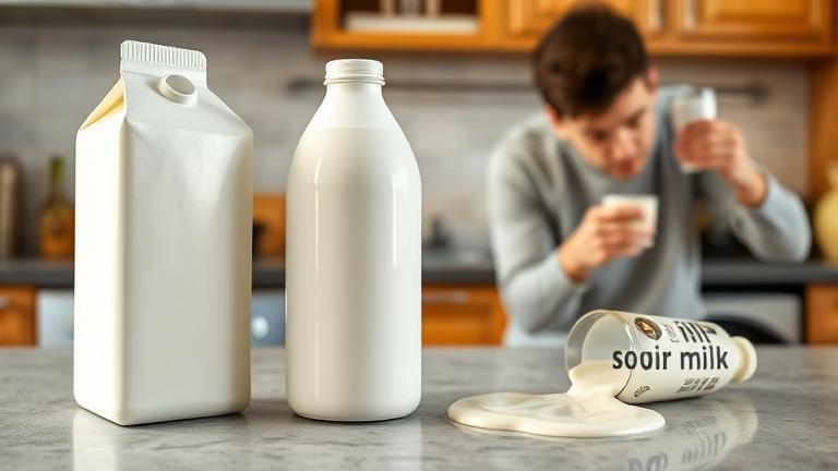 how to know if milk is spoiled? - Test Food Kitchen