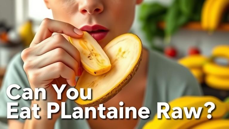 can you eat plantain raw? - Test Food Kitchen