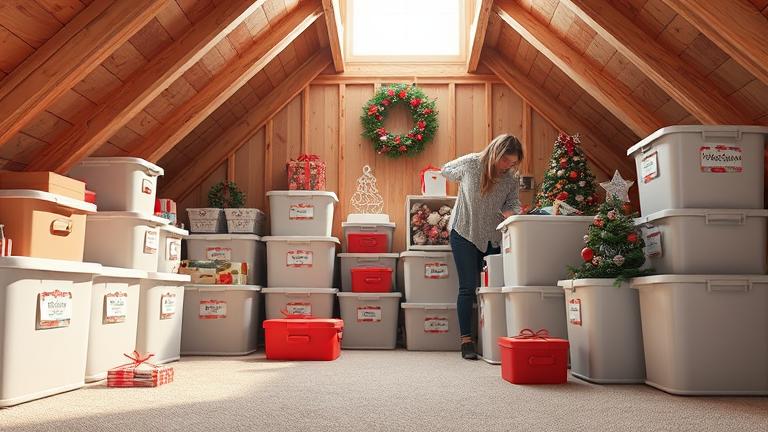 how to store christmas decorations in attic? - Test Food Kitchen
