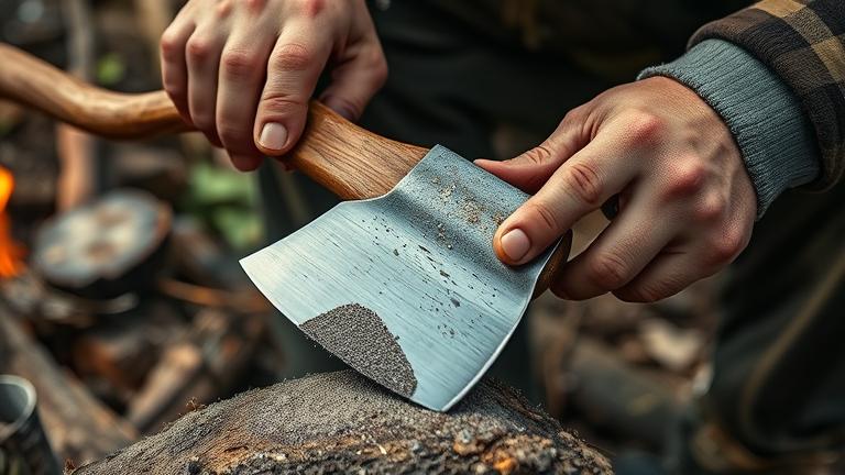 how do you sharpen an axe without a sharpener? - Test Food Kitchen