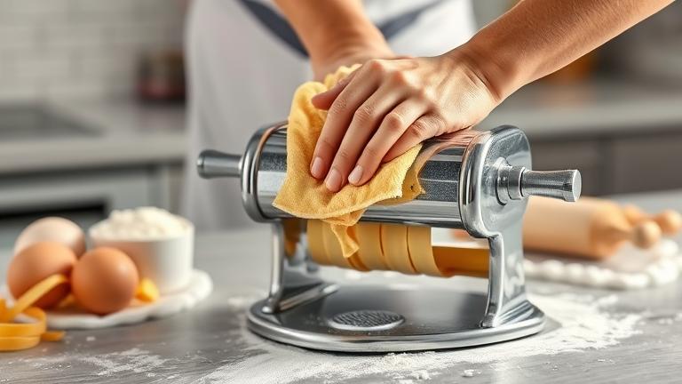 how to clean a pasta maker? - Test Food Kitchen