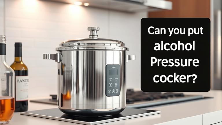 can you put alcohol in a pressure cooker? - Test Food Kitchen