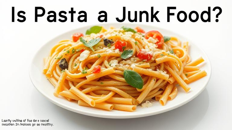is pasta a junk food? - Test Food Kitchen