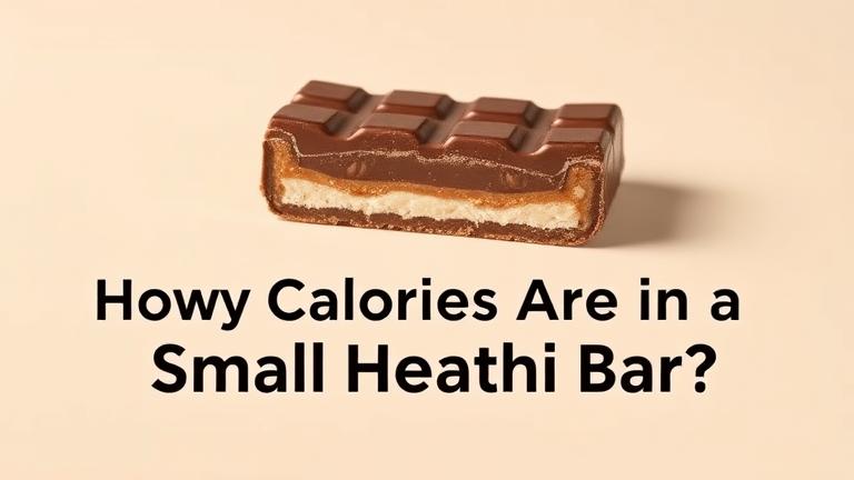 how many calories are in a small heath bar? - Test Food Kitchen
