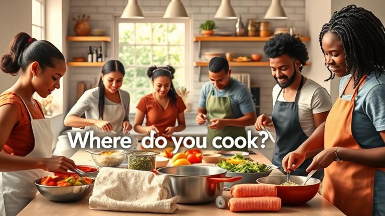 where do you cook food? - Test Food Kitchen