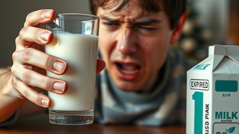 what happens if you drink expired milk? - Test Food Kitchen