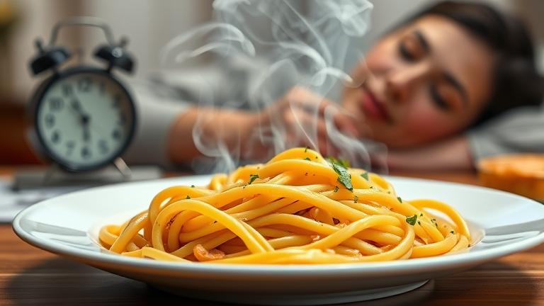 does pasta make you sleepy? - Test Food Kitchen