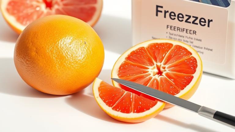how to freeze grapefruit? - Test Food Kitchen