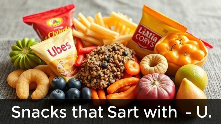 what are snacks that start with u? - Test Food Kitchen