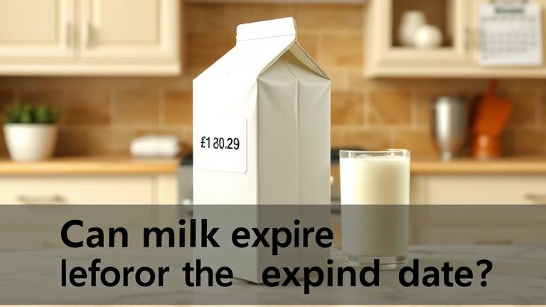 can milk expire before the expiration date? - Test Food Kitchen