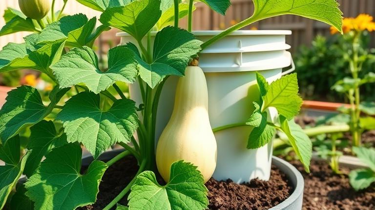 can i plant squash in a 5 gallon bucket? - Test Food Kitchen