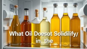 what oil does not solidify in the fridge? - Test Food Kitchen