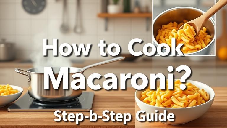 how do you cook macaroni step by step? - Test Food Kitchen