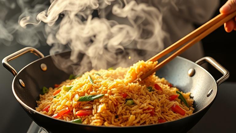 how do you get the smoky flavor in fried rice? - Test Food Kitchen