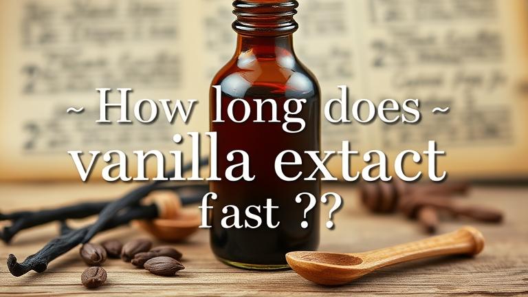 how long does vanilla extract last? - Test Food Kitchen