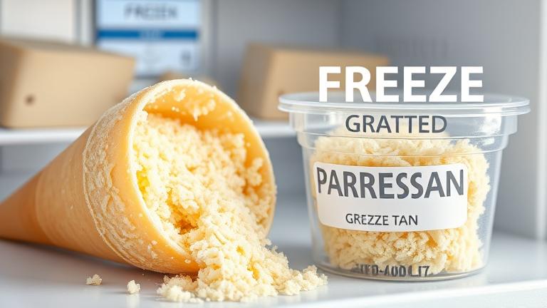 can you freeze grated parmesan cheese? - Test Food Kitchen