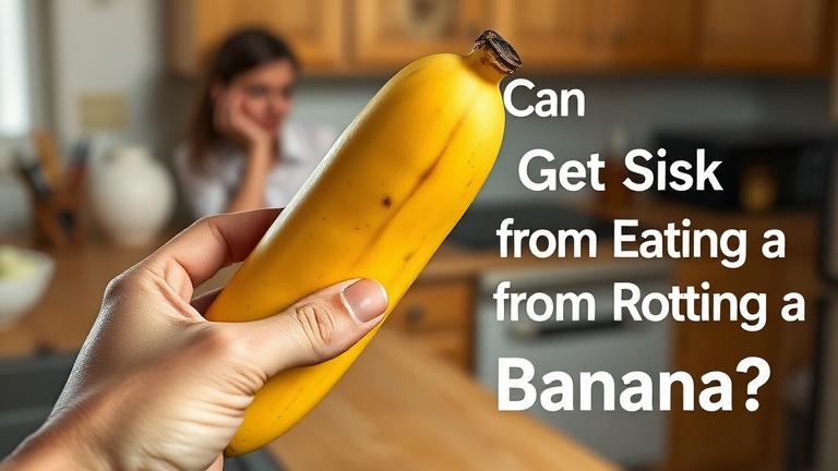 can you get sick from eating a rotten banana? - Test Food Kitchen