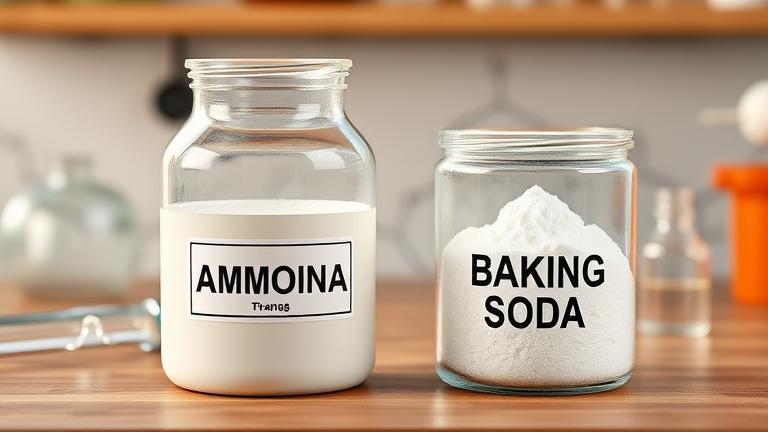 Ammonia And Baking Soda