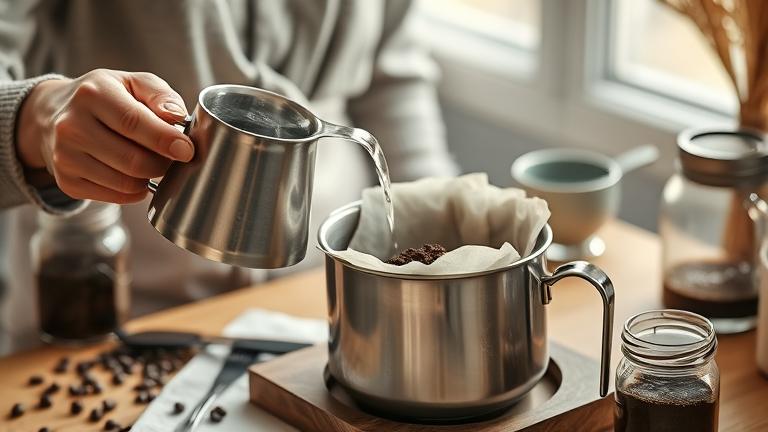 how to prepare ground coffee without a coffee maker? - Test Food Kitchen