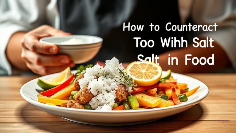how to counteract too much salt in food? - Test Food Kitchen