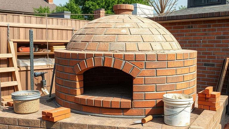 how to build a brick smoker and pizza oven? - Test Food Kitchen