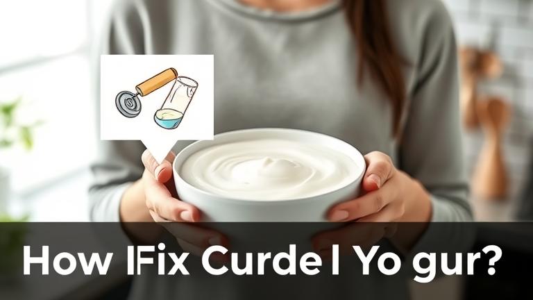 how do you fix curdled yogurt? - Test Food Kitchen